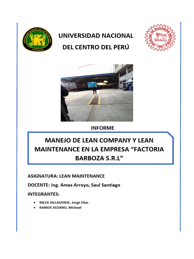 Entregar Lean | PDF | Lean Manufacturing | Calidad (comercial)