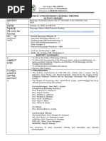 Barangay Assembly Post Activity Report 2025 | PDF