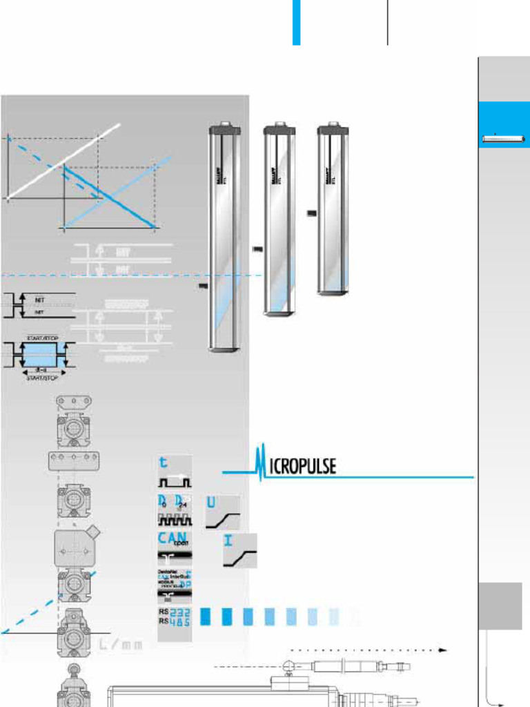 Sensor de Posicionamento BTL5 | PDF | Sensor | Manufactured Goods