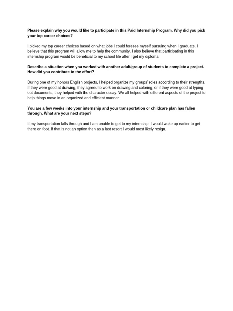 Internship doc | PDF