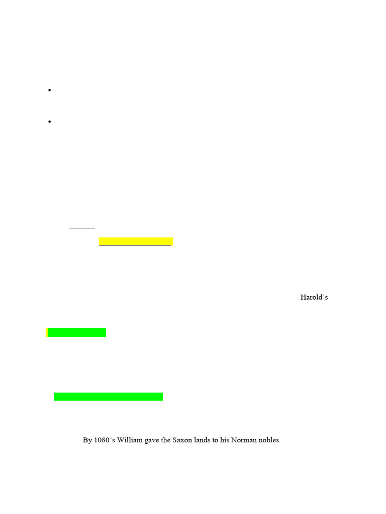 the norman conquest | PDF | Serfdom | Medieval Law