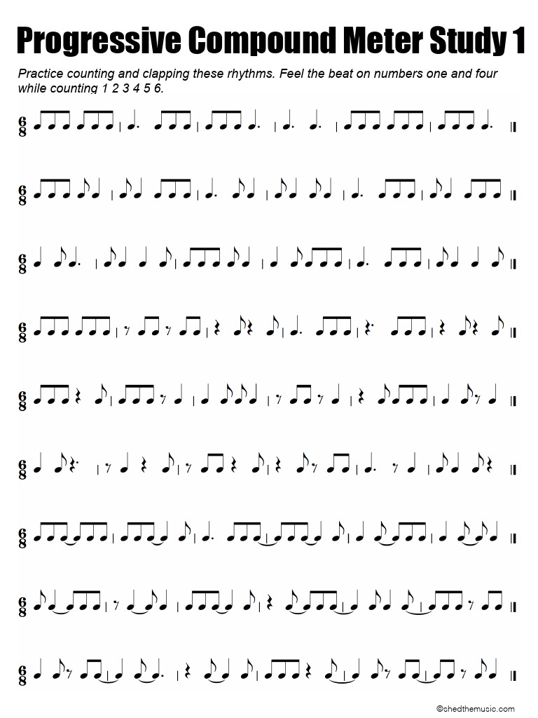 Progressive Study in Cut Time 2 | PDF