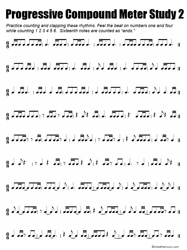 Progressive Study in Cut Time 3 | PDF