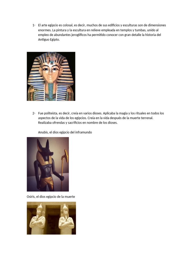 El Arte Egipcio Es Colosal | PDF | Akhenaton | Antiguo Egipto