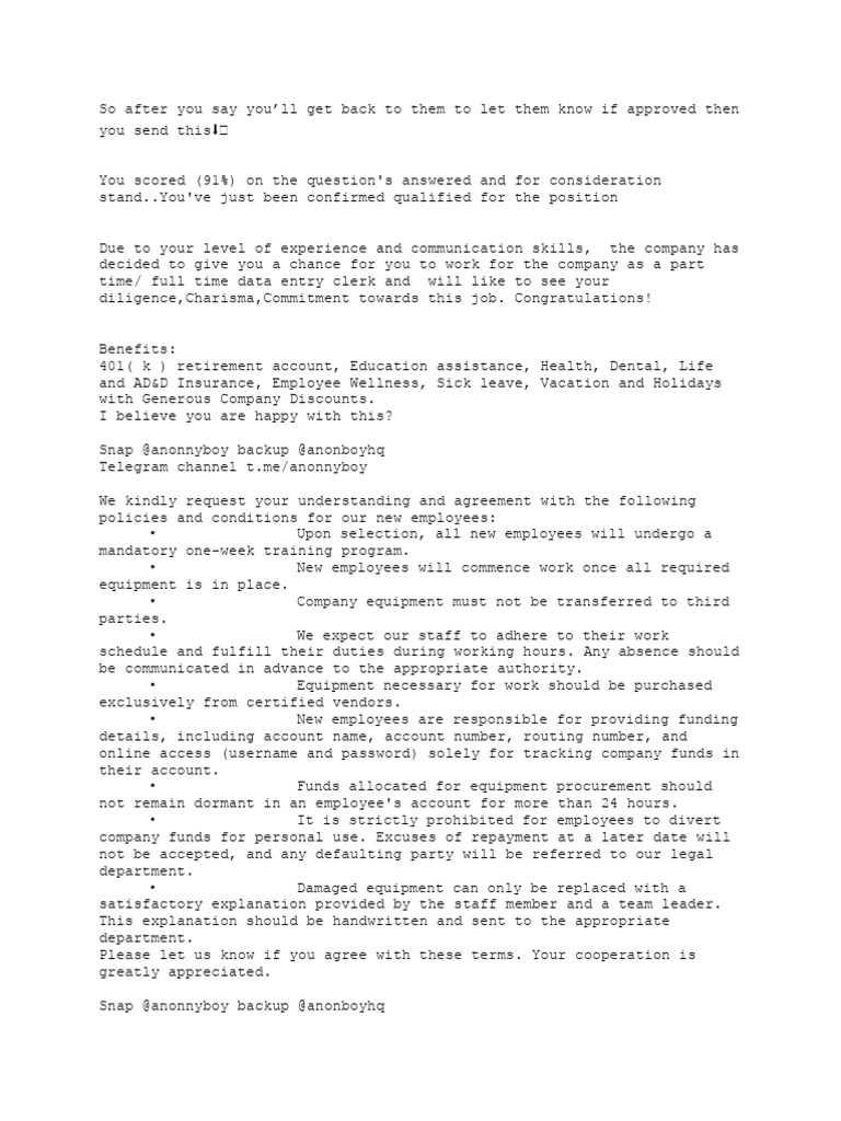 Continuation Employment Format by AnonBoy 2023 | PDF | Banks | Credit Card