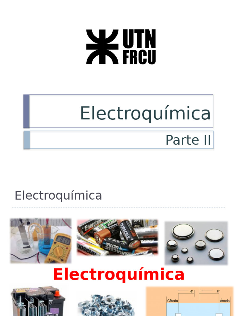 2 Electroquímica | PDF | Electrodo | Redox