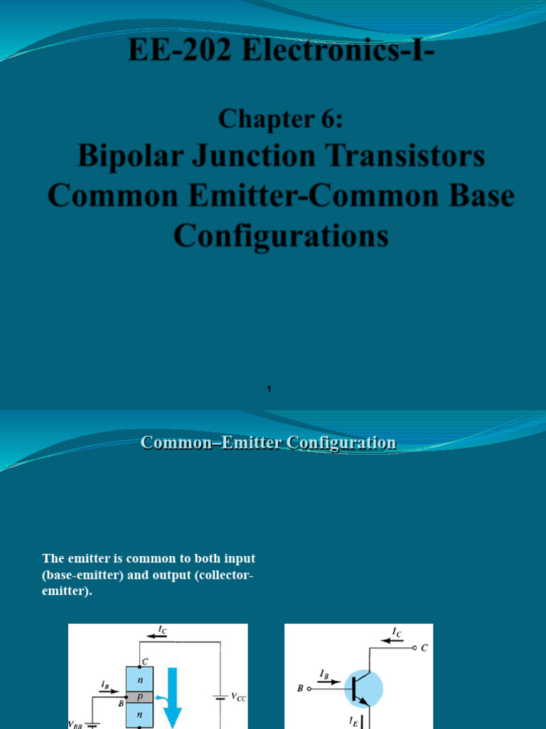 BJT Configurations for EE Students | PDF