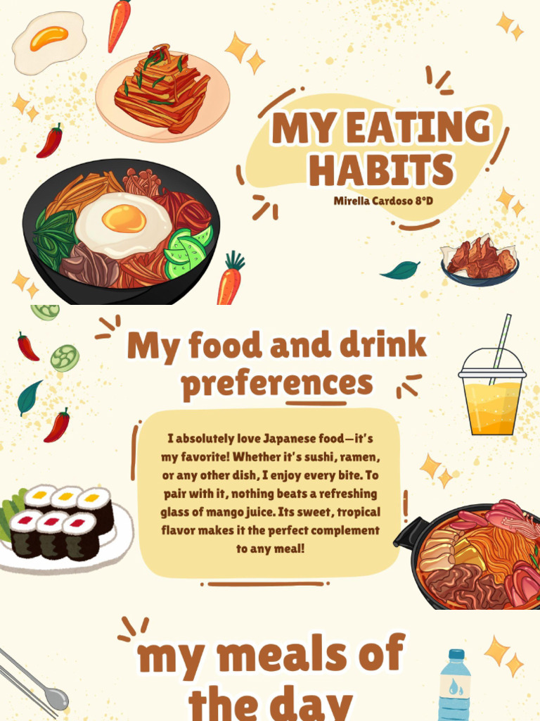 My Eating Habits | PDF