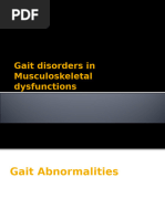 Types of Gaits With Descriptions | PDF