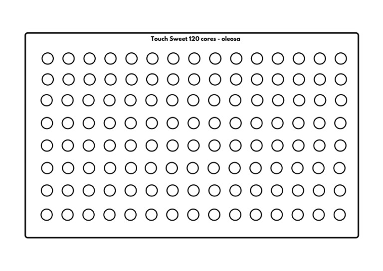 Canetas Touch 120 Cores - Oleosa PDF | PDF
