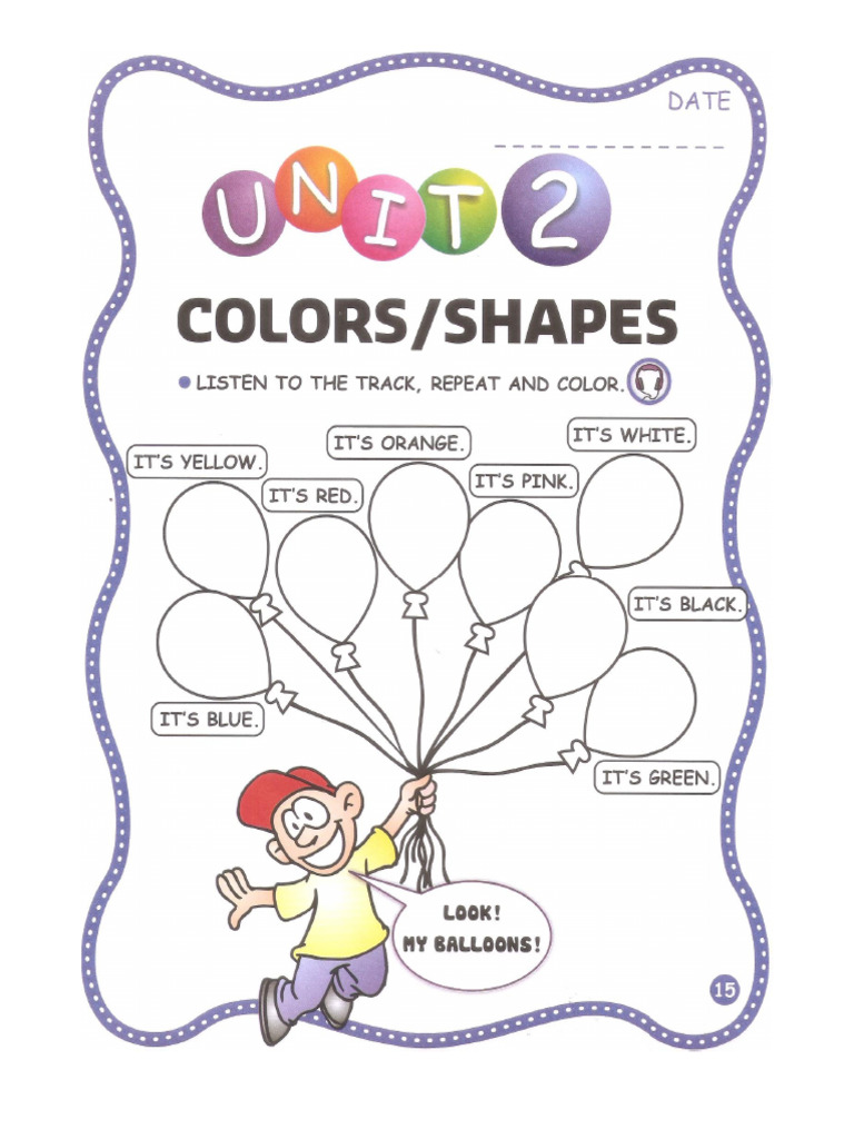 Play and Learn English Starter Unit 2 | PDF