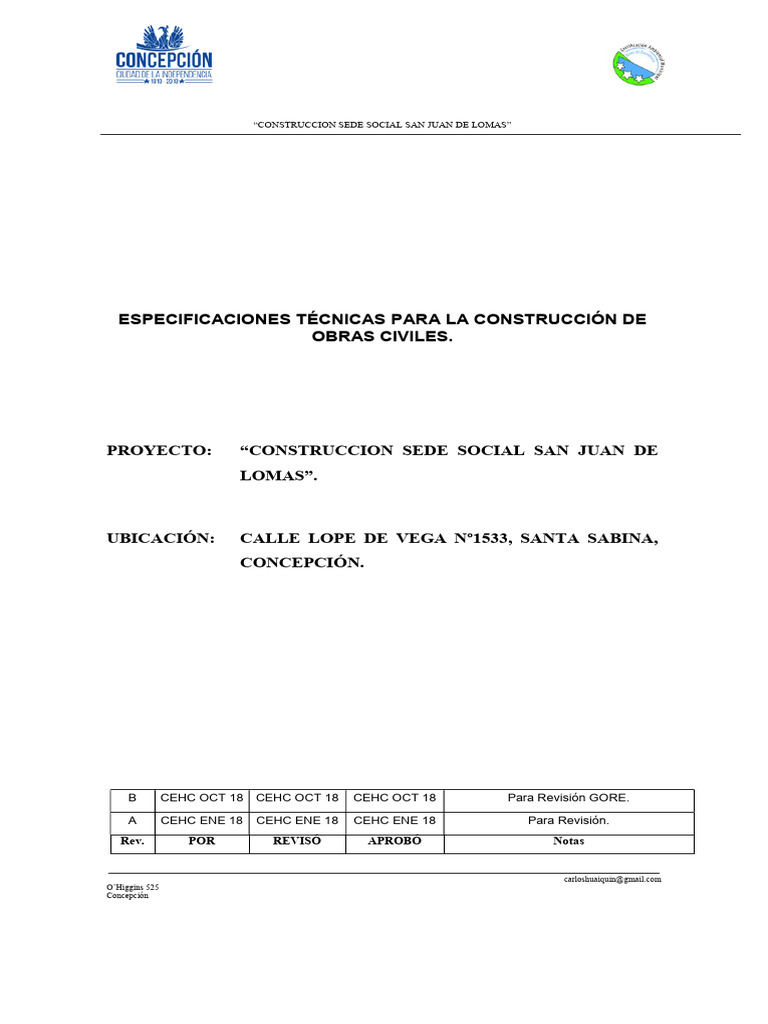 EETT ESTRUCTURA | PDF | Hormigón | Ingeniería de Edificación