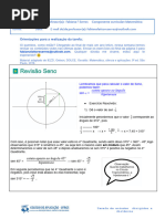 Tabela Da Dos Sen Cos e TG Dos Principais Angulos | PDF