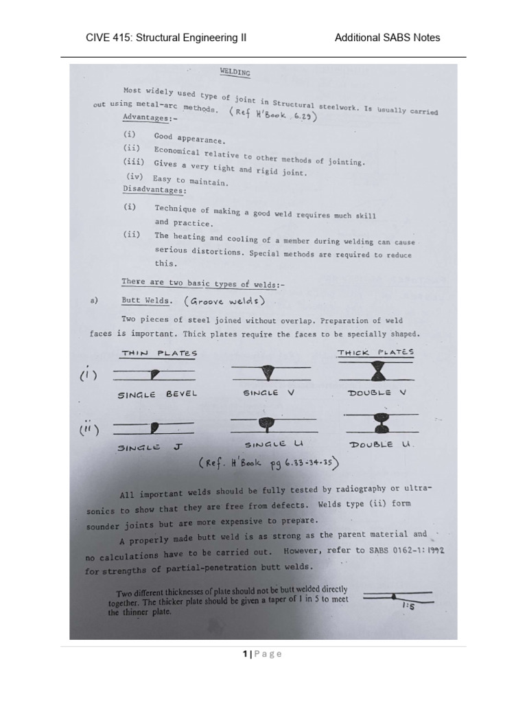 Welding Additional Notes | PDF