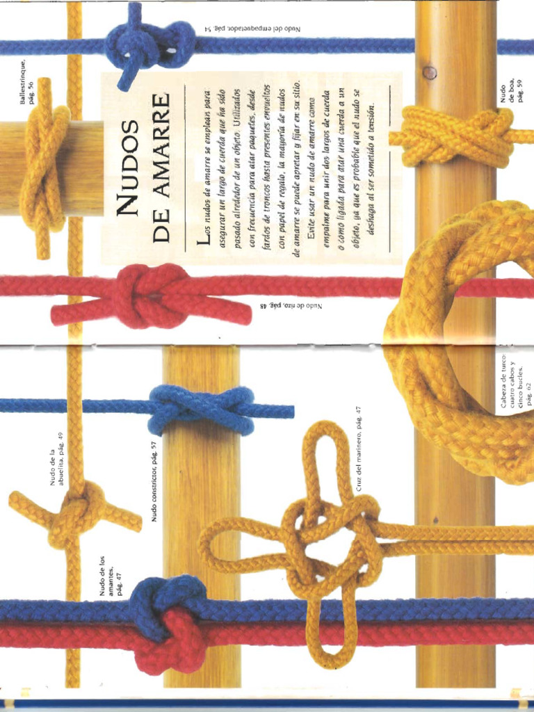 Nudos de Amarre | PDF