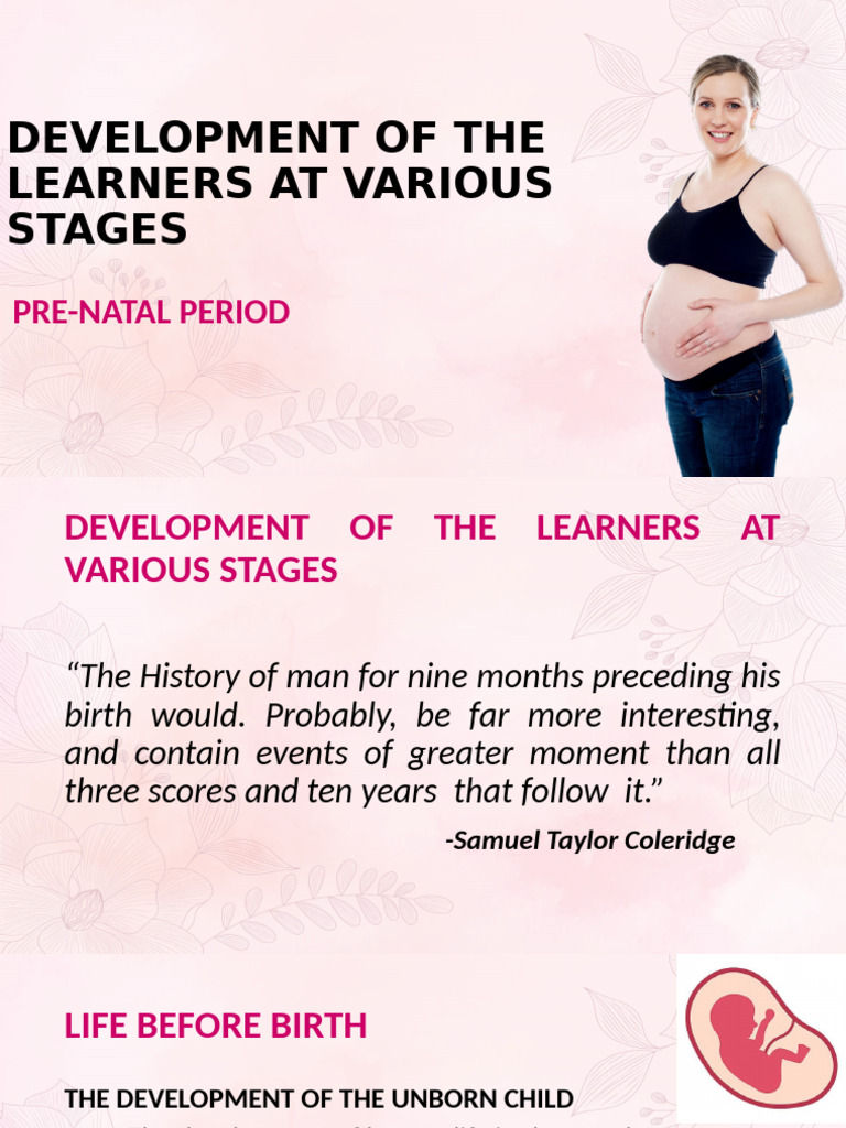 Pre Natal Period | PDF | Prenatal Development | Embryo