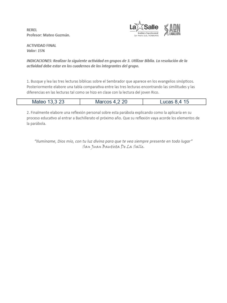 ACTIVIDAD FINAL 9NO 2024 | PDF