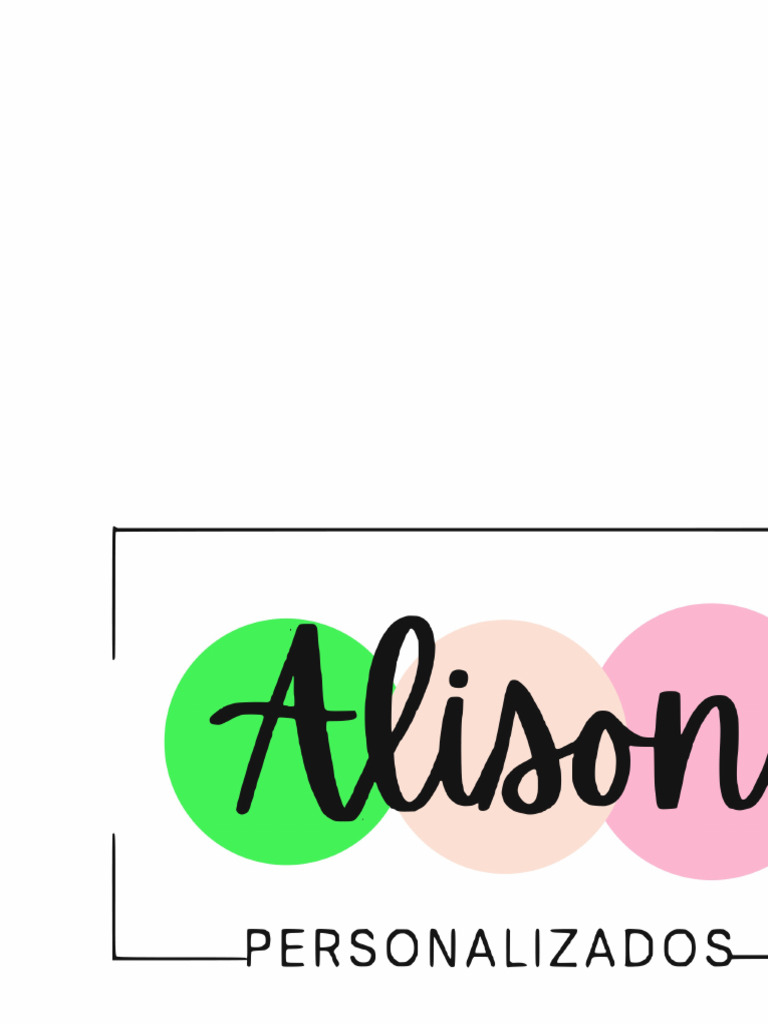 Alison Personalizados | PDF