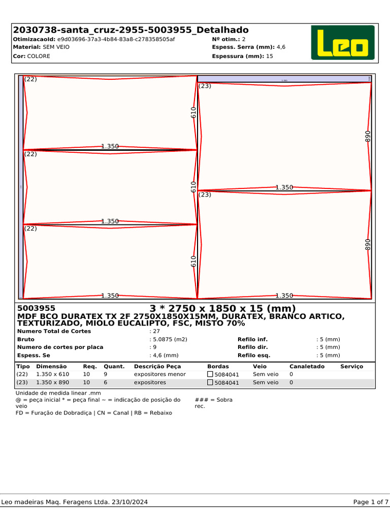2030738-Santa Cruz-2955-5003955-MDF BCO DURATEX TX 2 Detalhado-2 | PDF