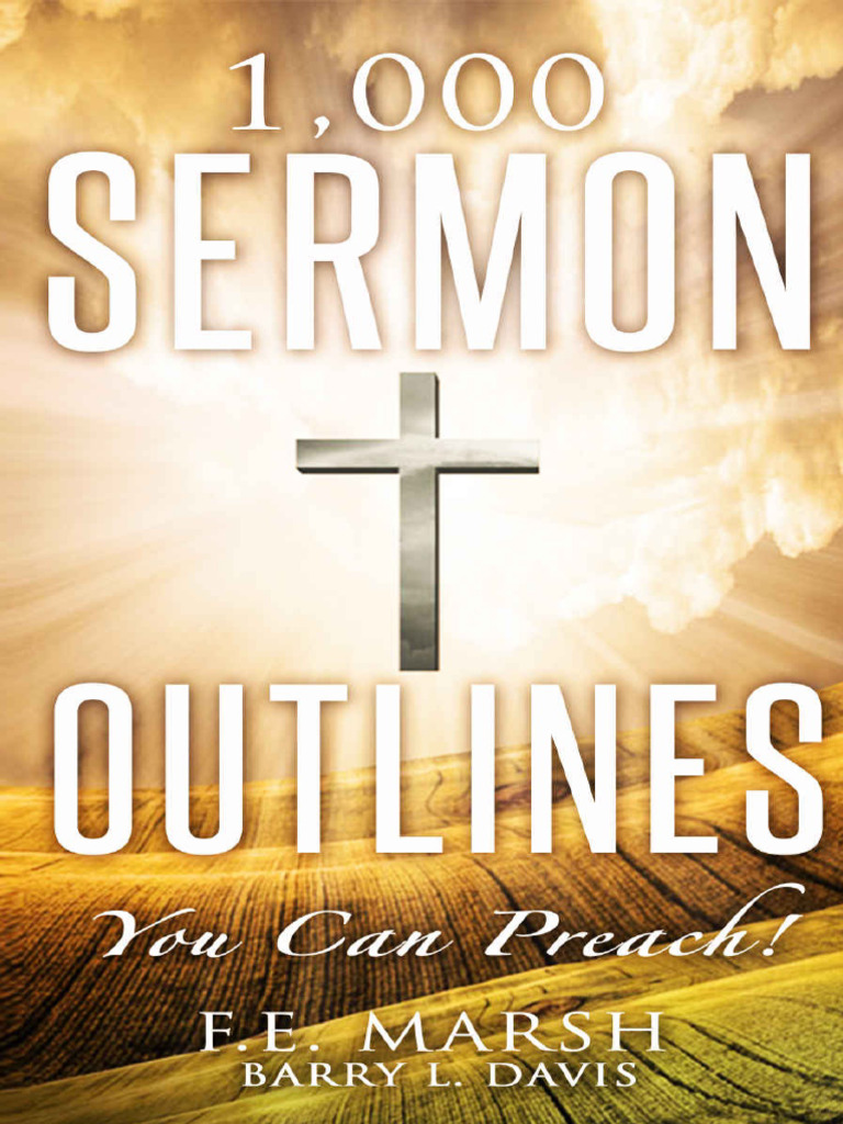 1,000 Sermon Outlines - You Can Preach! | PDF | Jesus | Abraham
