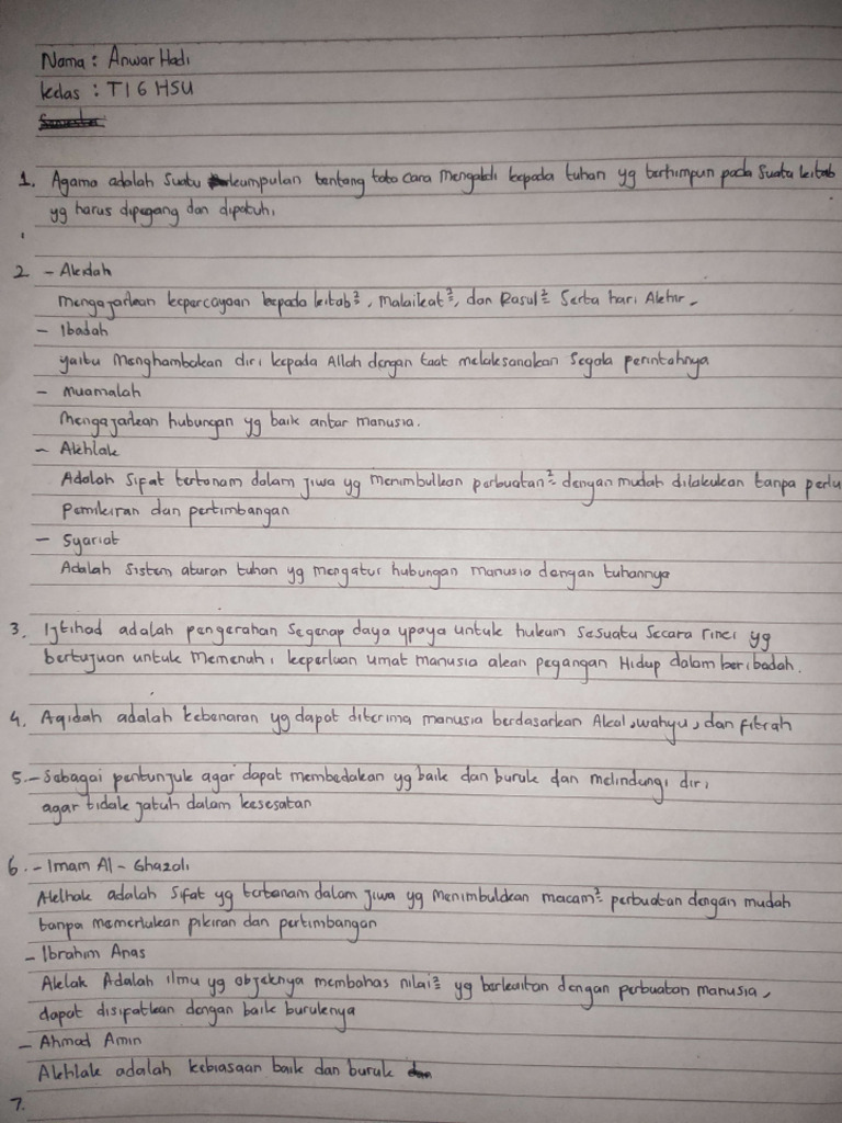 Uts Agama 22031003 | PDF