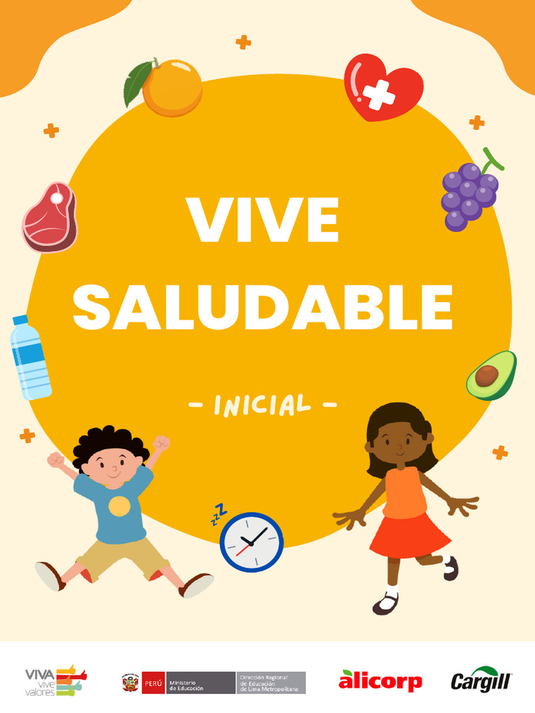 VIVE_SALUDABLE_Gu_a_Inicial | PDF | Alimentos | Lavado de manos