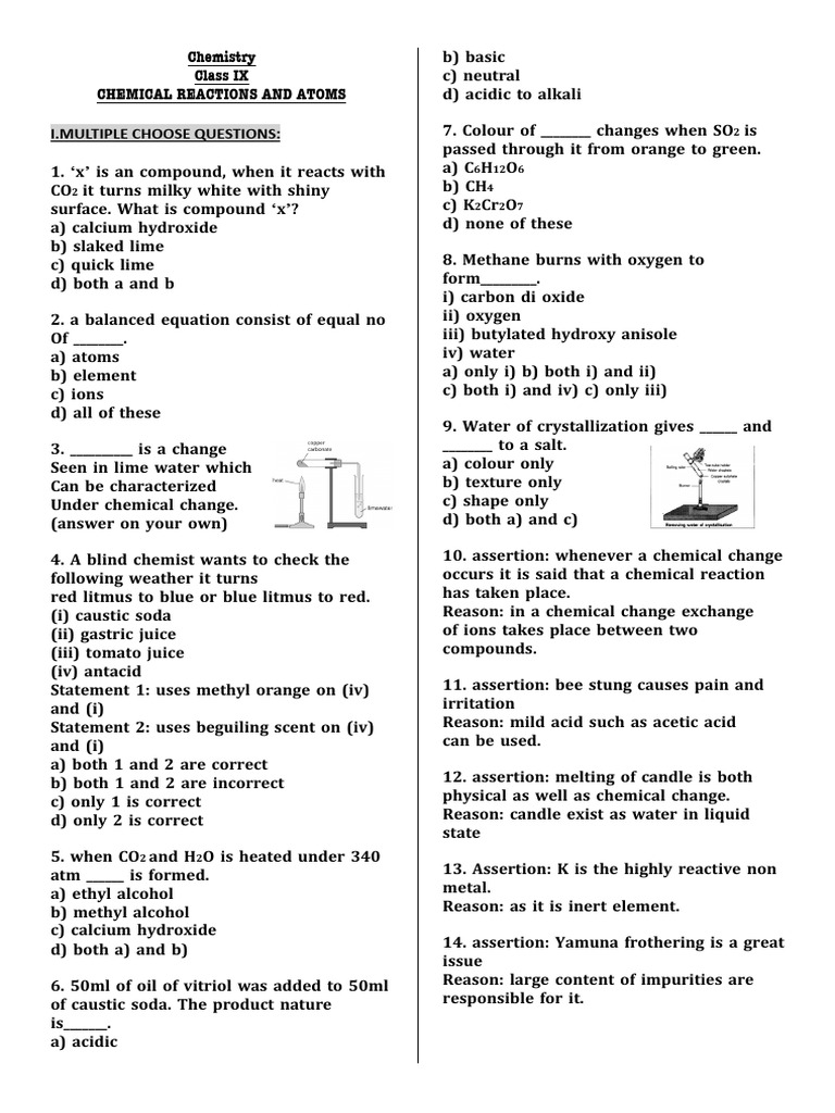 qb 4 | PDF | Molecules | Physical Sciences