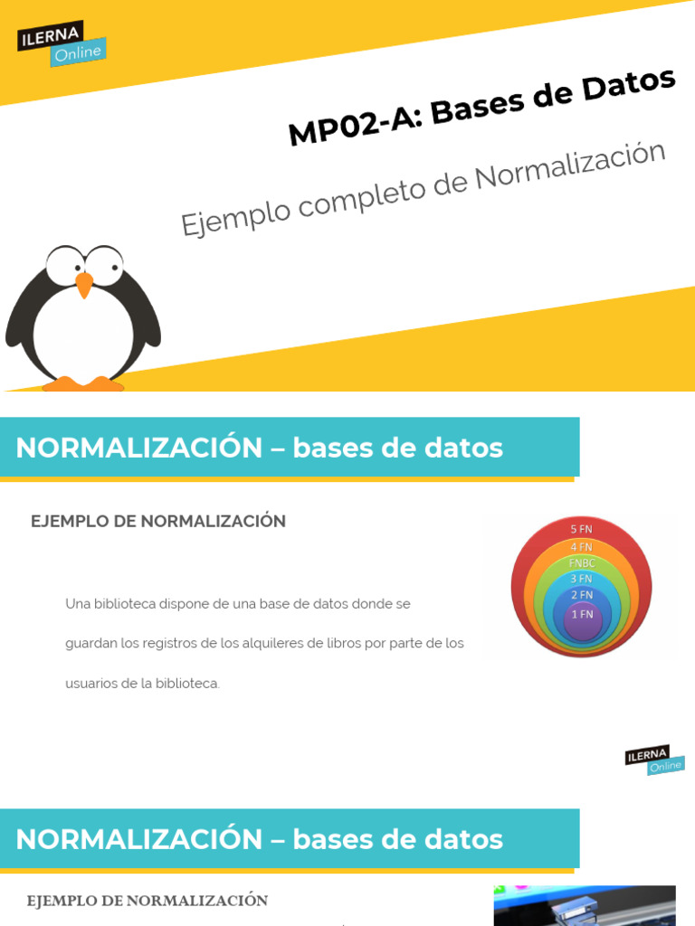 ejemplos de normalizacion | PDF | Bases de datos | Gestión de datos