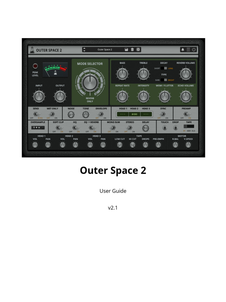 Outer Space 2 | PDF | Equalization (Audio) | Computing