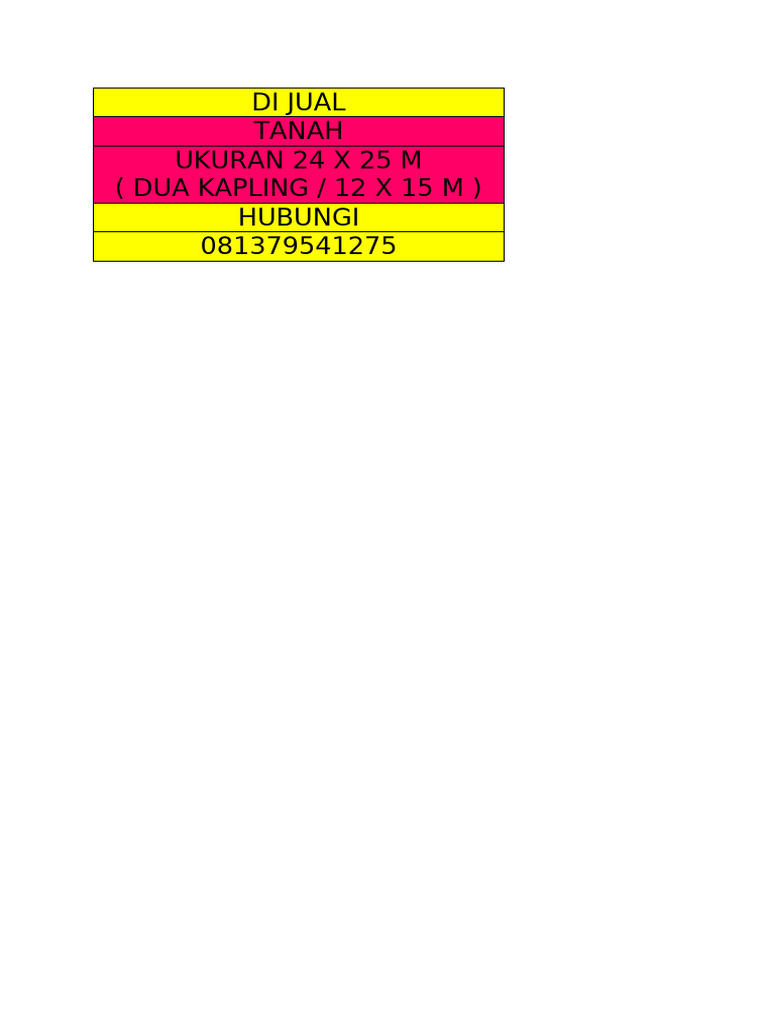 Di Jual | PDF