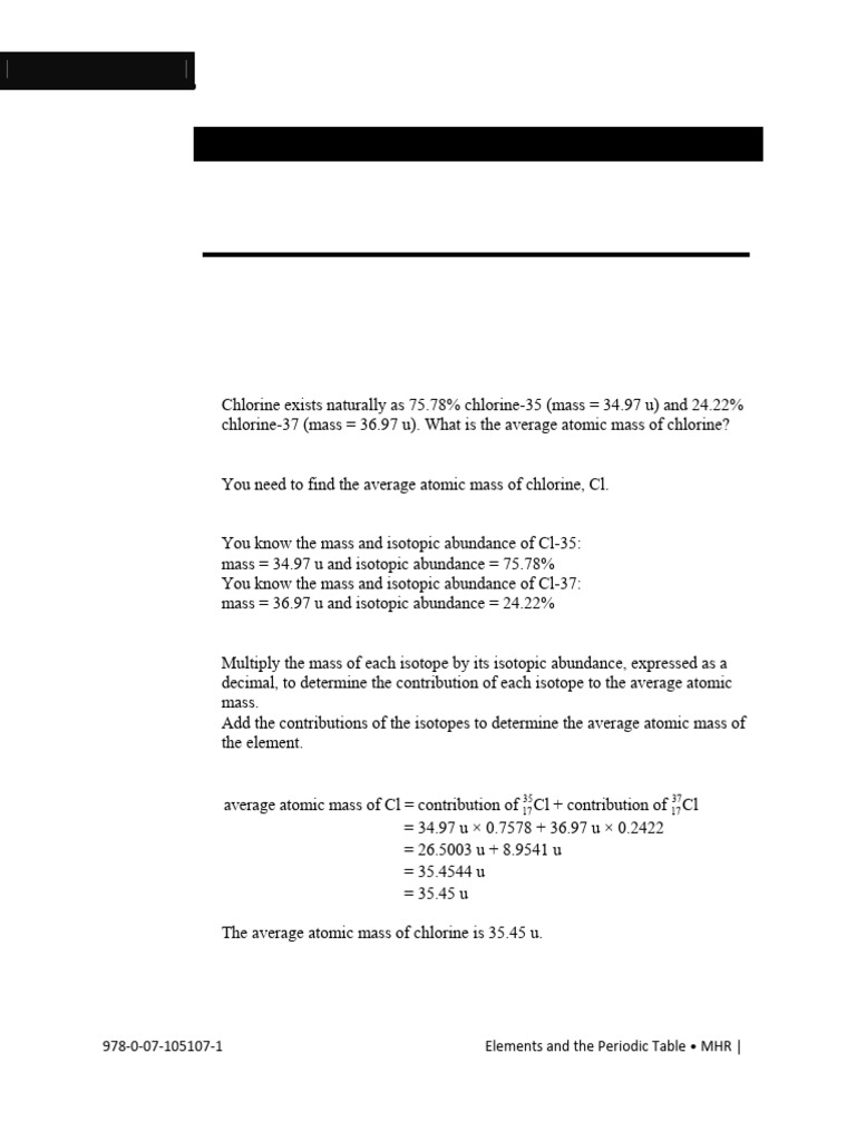 Soln Chapter 1 Practice, Review Questions | PDF | Ion | Isotope