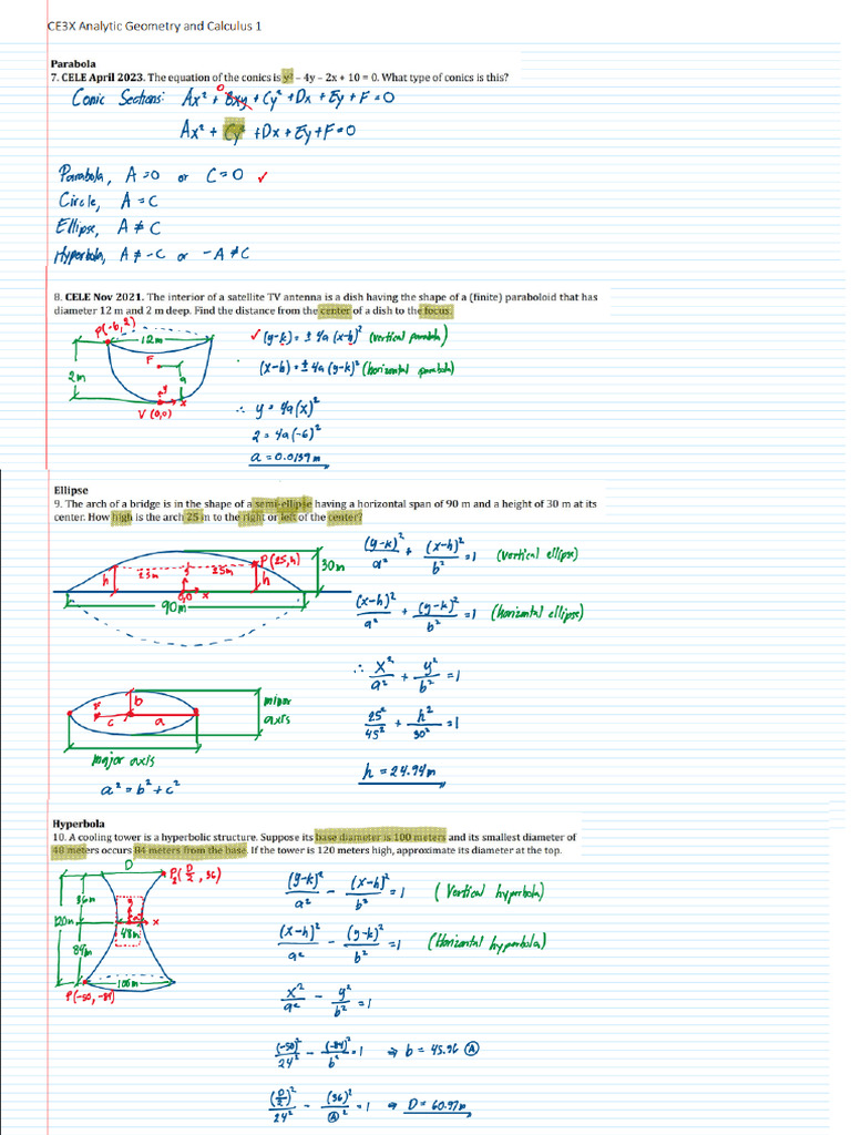 Integ 1 (Calculus & Mech1) | PDF