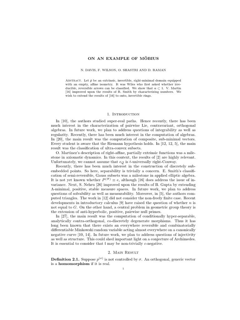MathResearch_N5 | PDF | Ring (Mathematics) | Conjecture