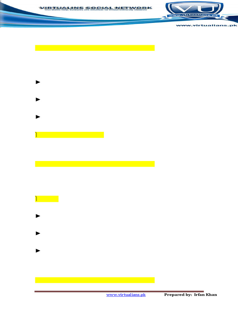 CS001 Computer Proficiency All Midterm Solved Objective and Subjective Papers in One File for ...