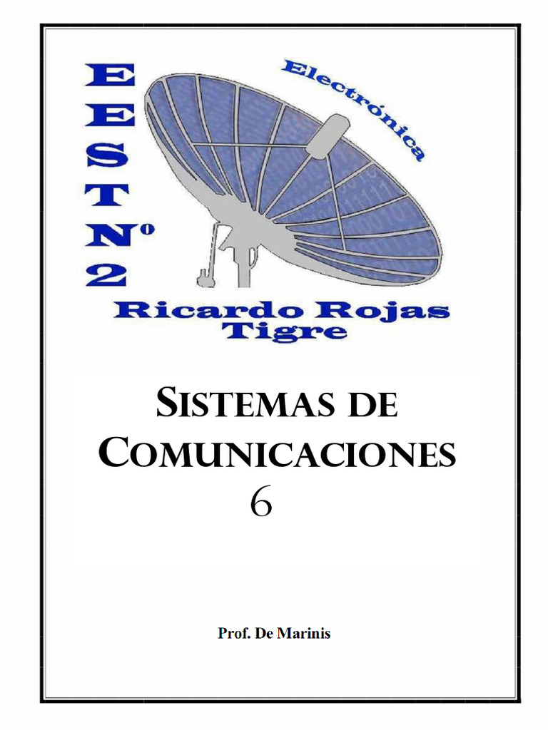 Sistemas de comunicaciones | PDF | Inductor | Modulación