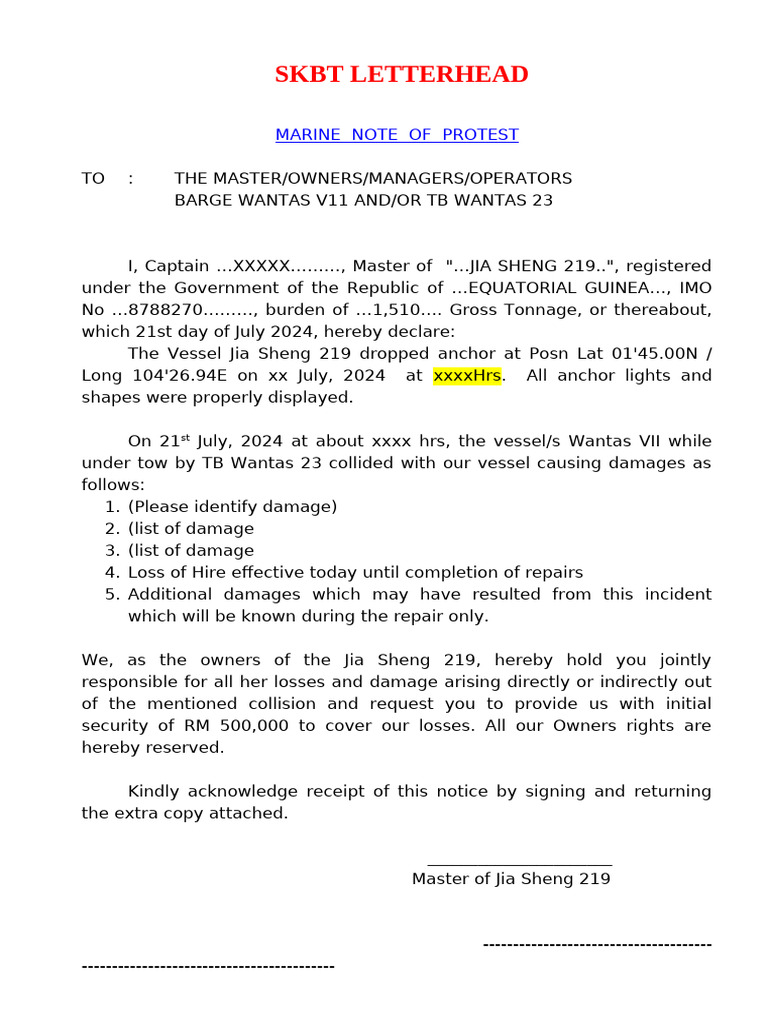 Marine Protest | PDF