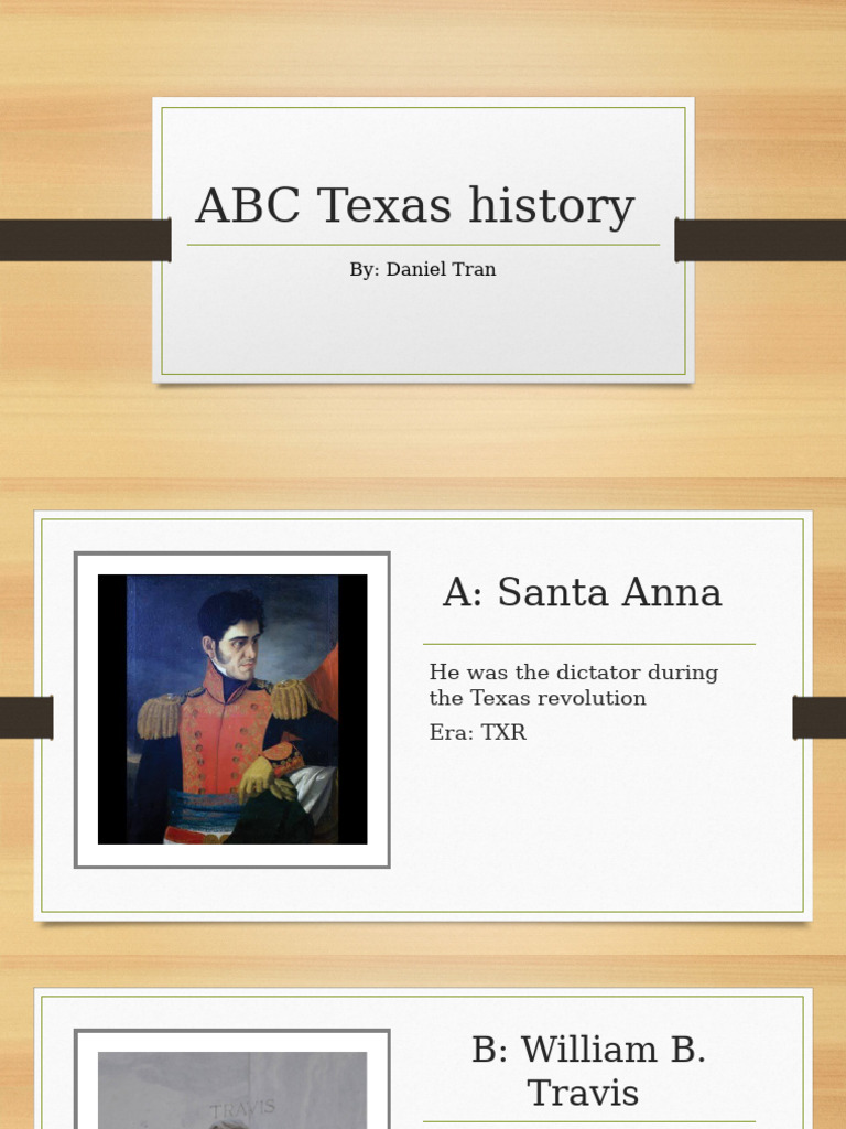ABC texas history | PDF | Texas Revolution | Texas