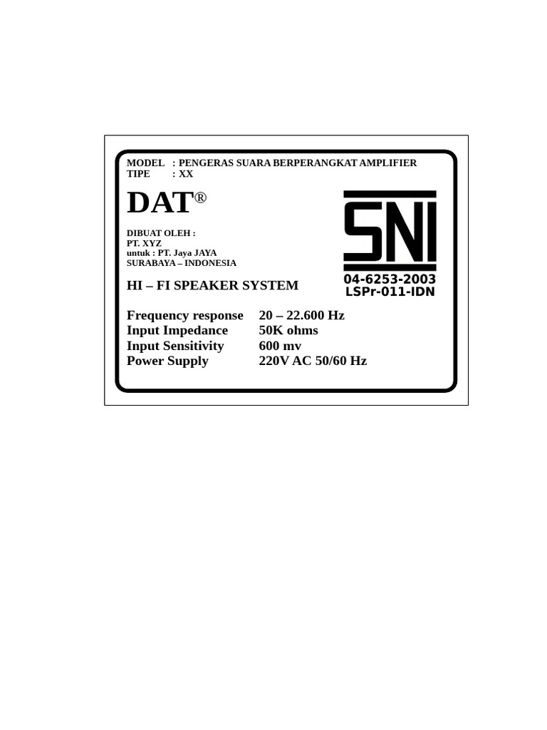 Ilustrasi Tanda Sni | PDF