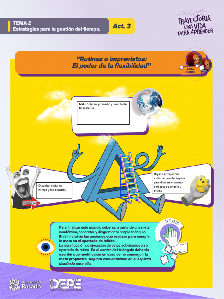 Actividad 3 Tema 2 M1 (Rutinas o imprevistos- El poder de la flexibilidad). Luisa Forero | PDF