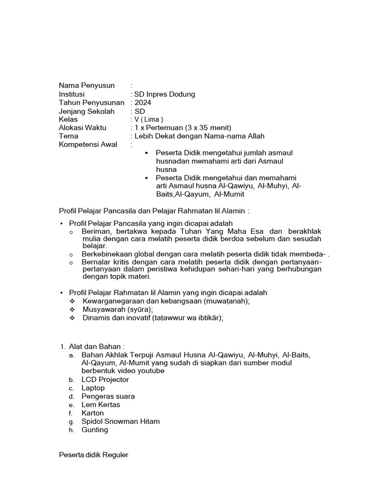 tugas 7 penyusunan modul ajar PJBL_compressed | PDF tugas 7 penyusunan modul ajar PJBL_compressed | PDF
