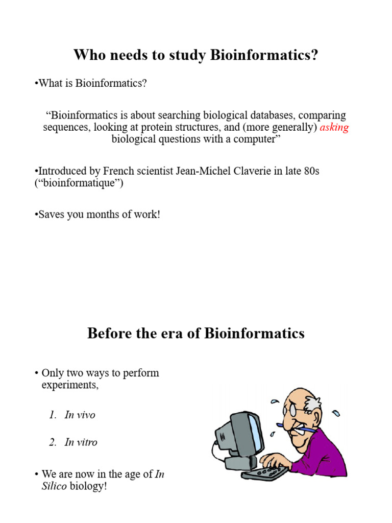 Lecture Bioinfo Databases | PDF | Bioinformatics | Nucleic Acid Sequence Lecture Bioinfo Databases | PDF | Bioinformatics | Nucleic Acid Sequence