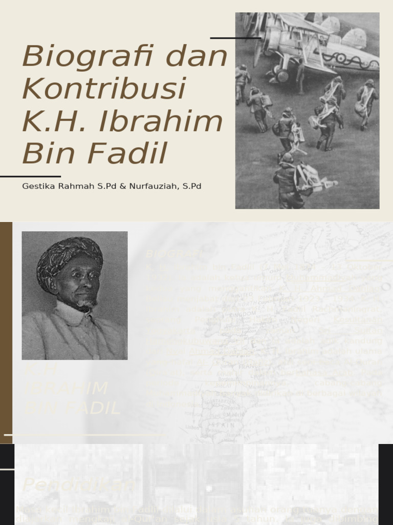 Biografi K.H Ibrahim Bin Fadil | PDF