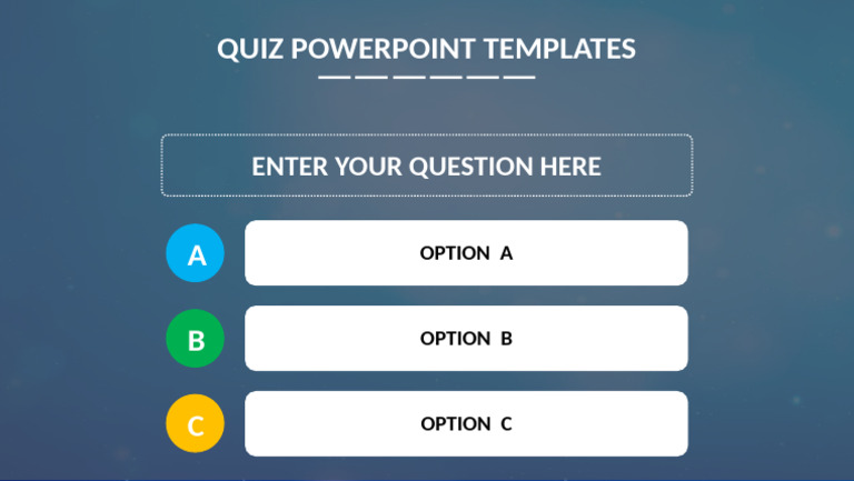 Quiz PowerPoint Templates Download | PDF