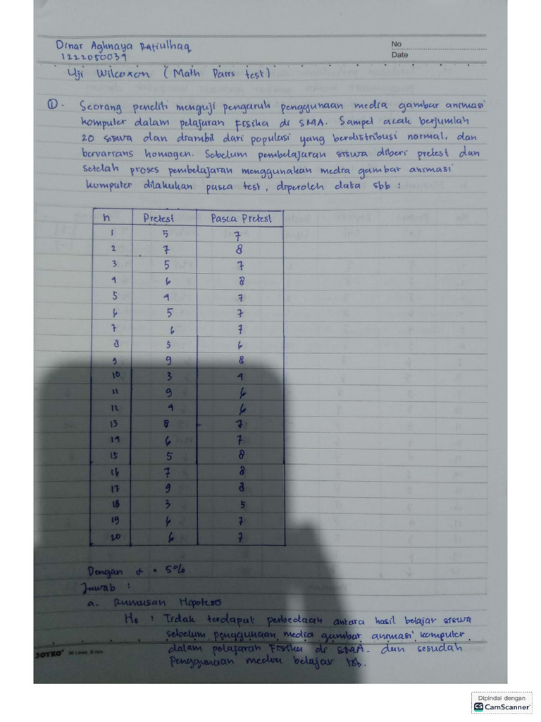 Uji Wilcoxon Pdf 2615