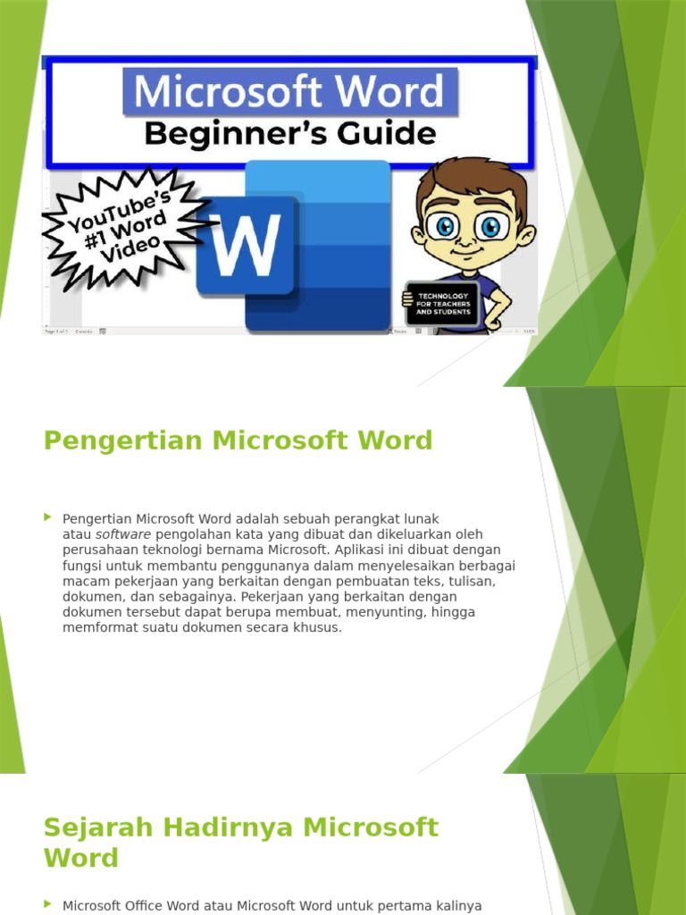 Materi Microsoft Word | PDF