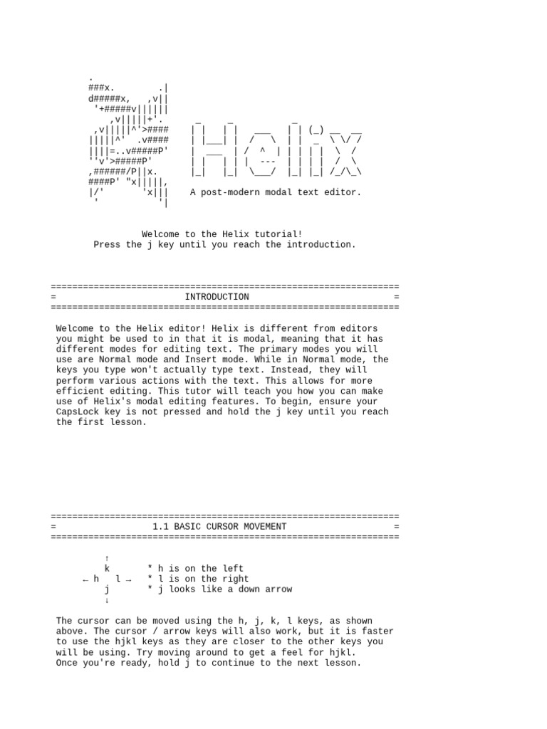 helix_tutor | PDF | Letter Case | Bracket