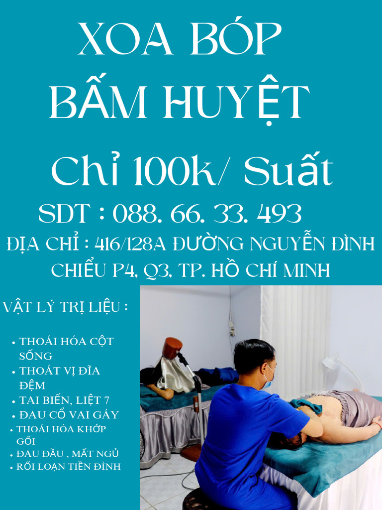 Brown Simple Relaxing Massage Poster | PDF