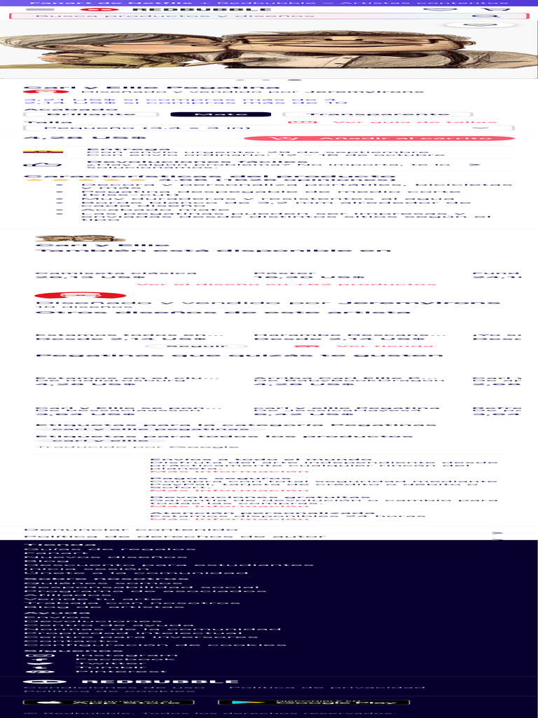 Pegatina For Sale Con La Obra Carl y Ellie de J 2 | PDF