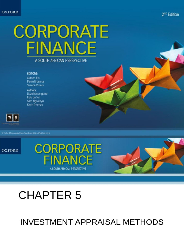 Investment Appraisal | PDF | Net Present Value | Internal Rate Of Return