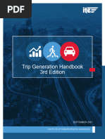Trip Generation Manual | PDF | Transport